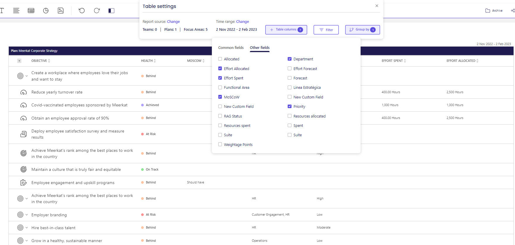 Create Templates and Custom Fields