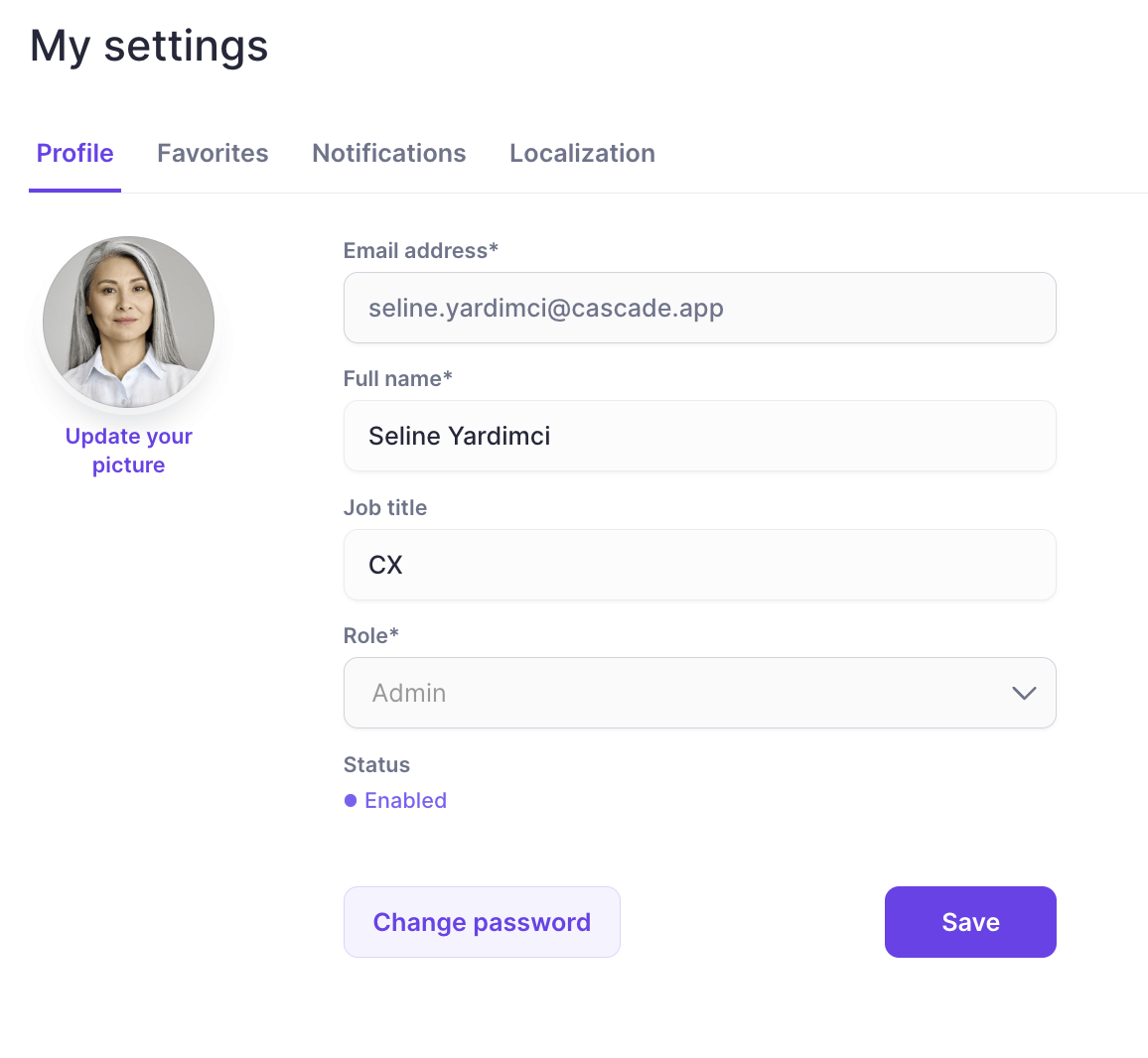 1.6 - My Profile: Uploading a Picture