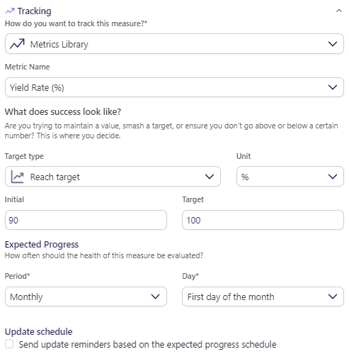 Connect your Metrics to Measures